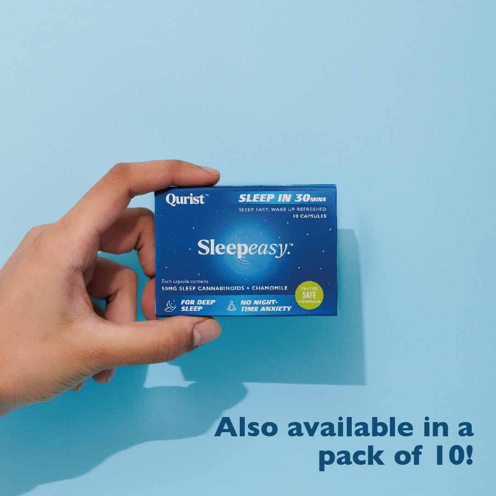 Sleepeasy™- CBD Tablets for Sleep | Natural & Ayurvedic